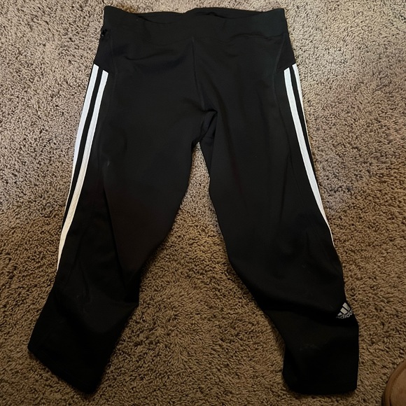 adidas | Pants & Jumpsuits | Cropped Adidas Sweats | Poshmark